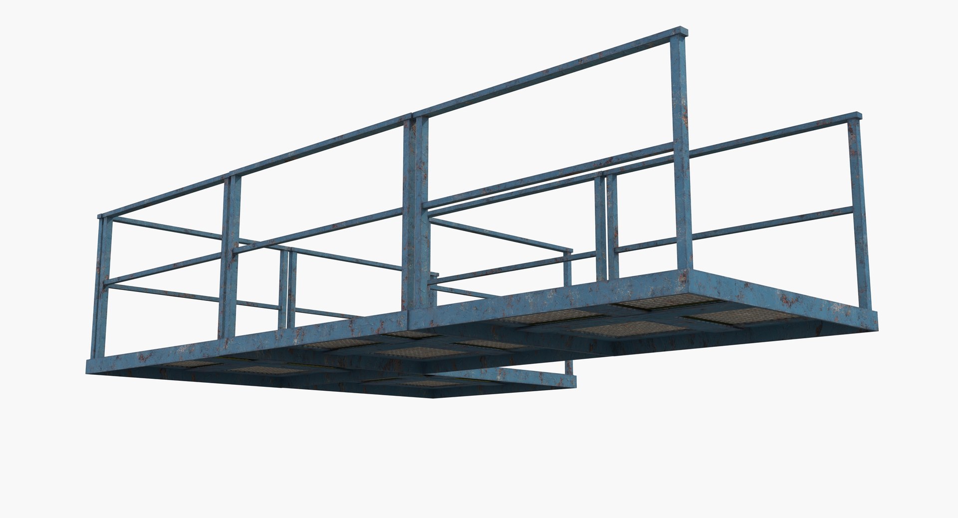 Modular Industrial Bridge 27 3D Model Model - TurboSquid 1815384