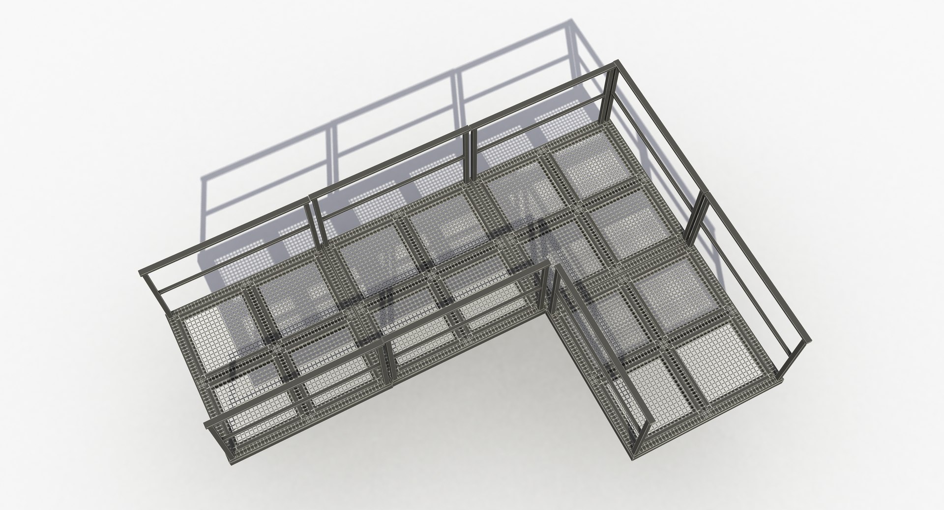 Modular Industrial Bridge 27 3D Model Model - TurboSquid 1815384