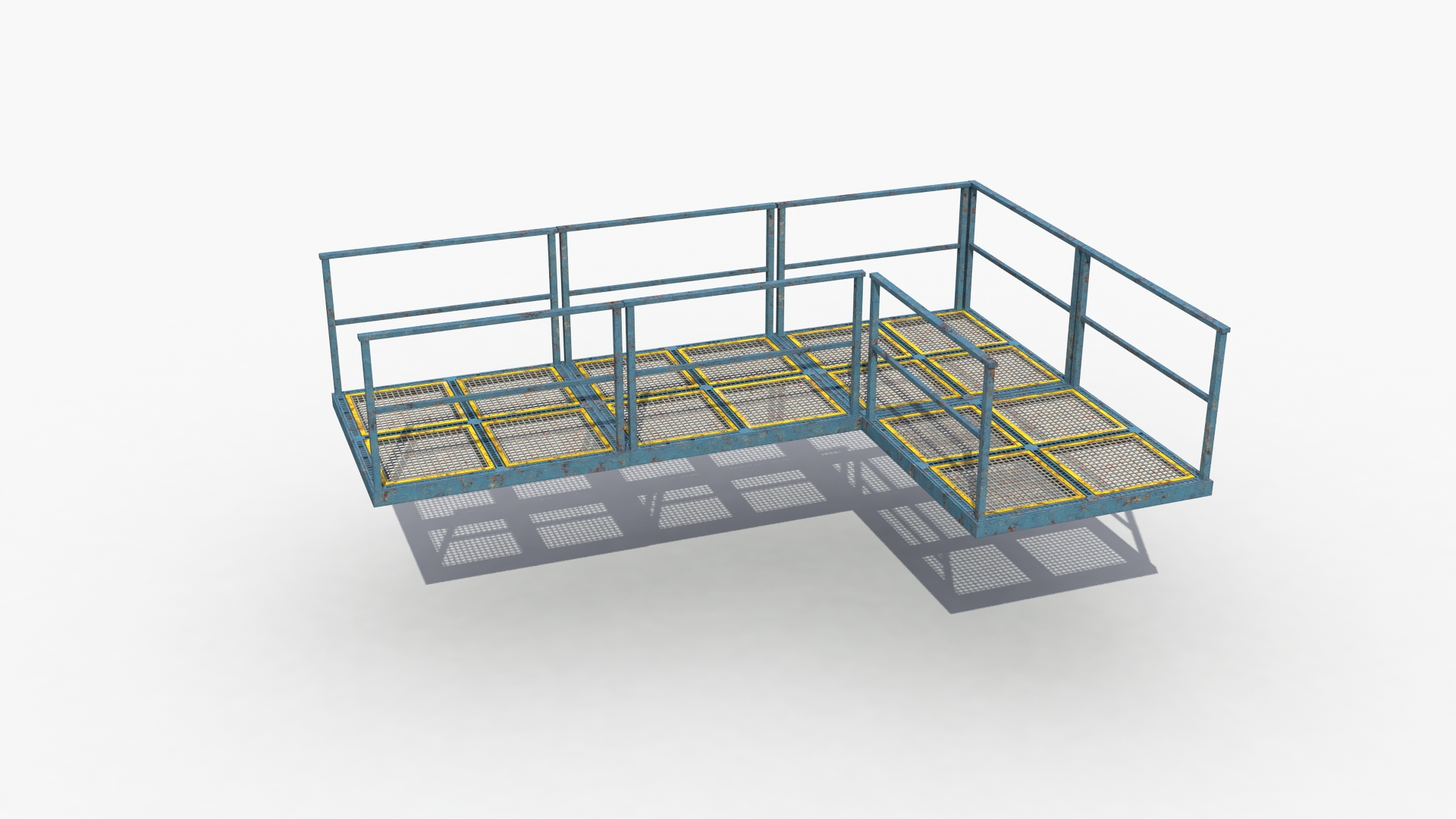 Modular Industrial Bridge 27 3D Model Model - TurboSquid 1815384