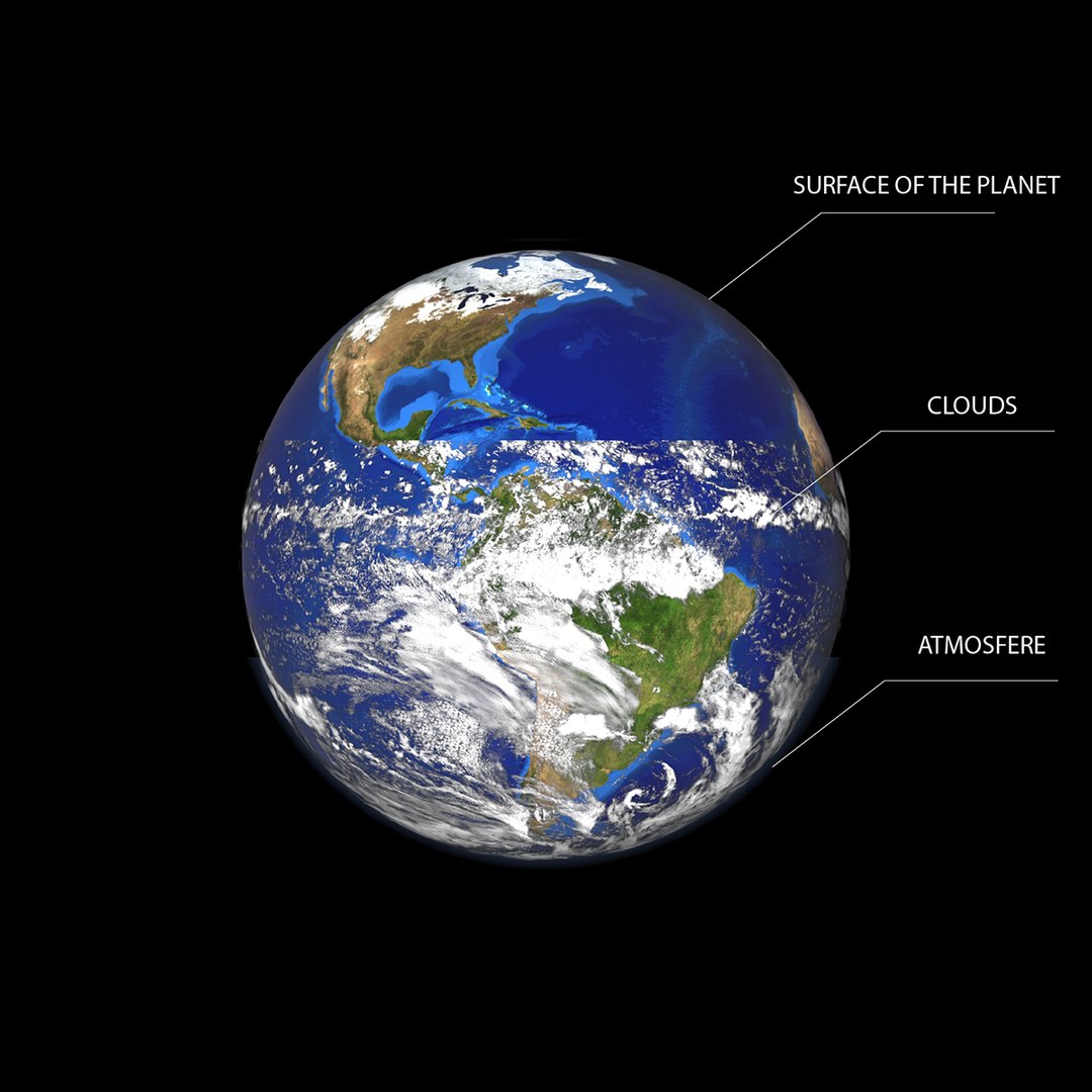 Earth Surface Model - TurboSquid 1177074