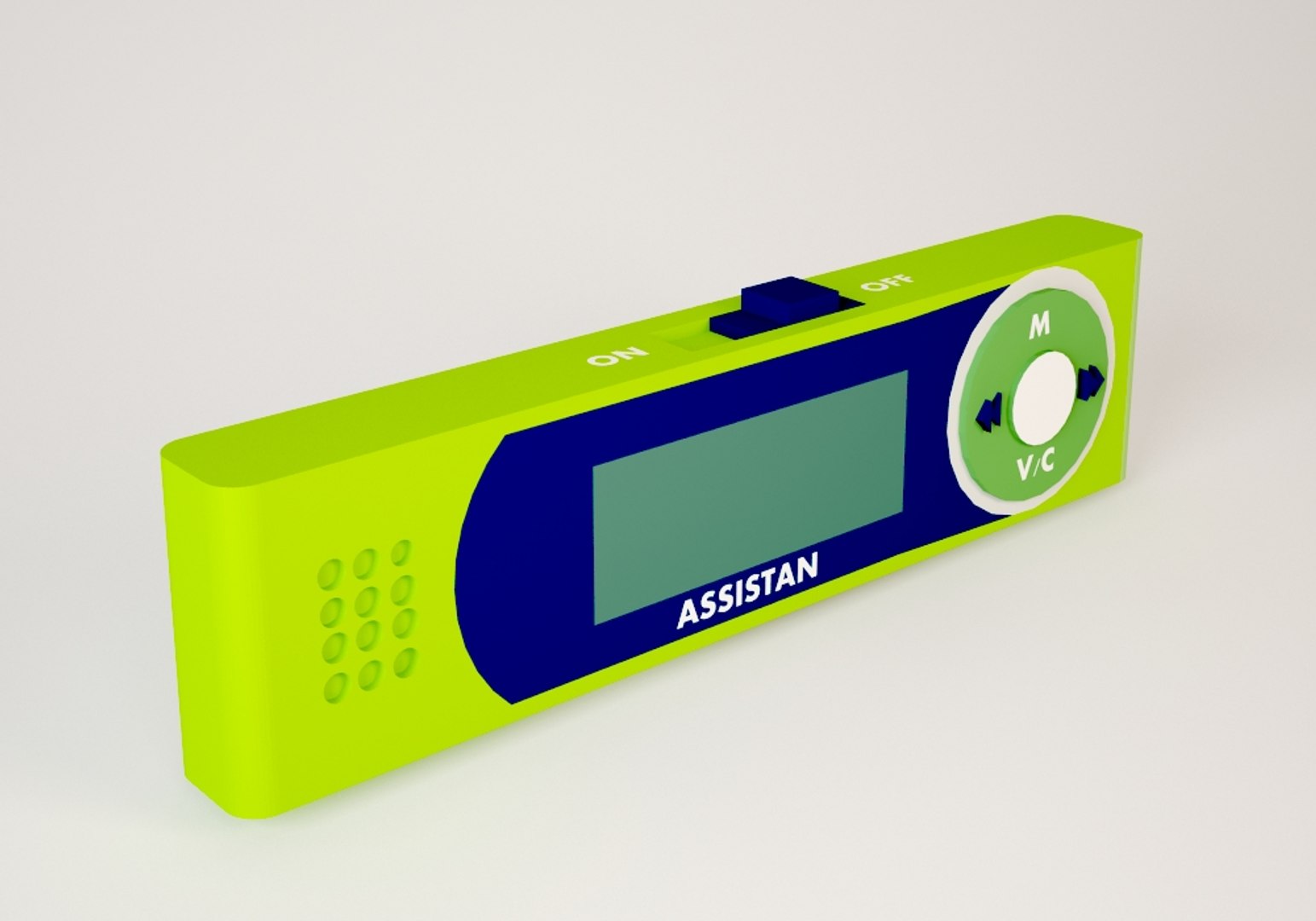 Music player 3D model - TurboSquid 1191953