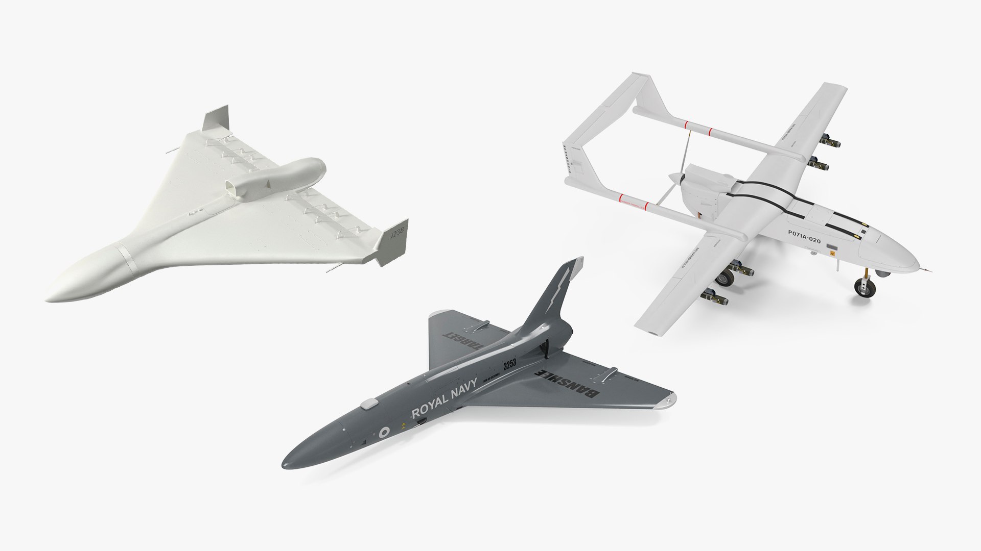 UAV Drones Collection 3D - TurboSquid 2299531