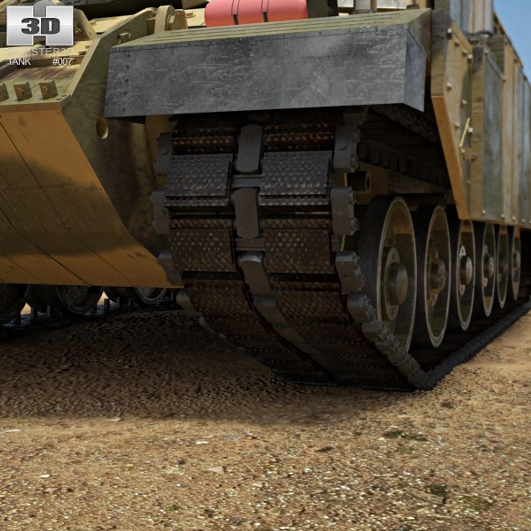 3d Challenger 2 Model