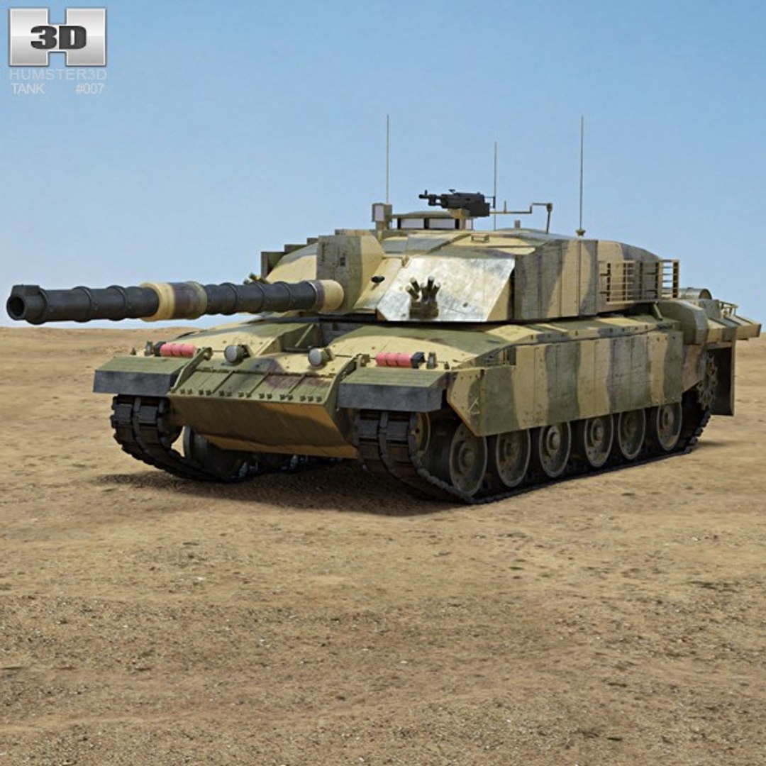 3d Challenger 2 Model