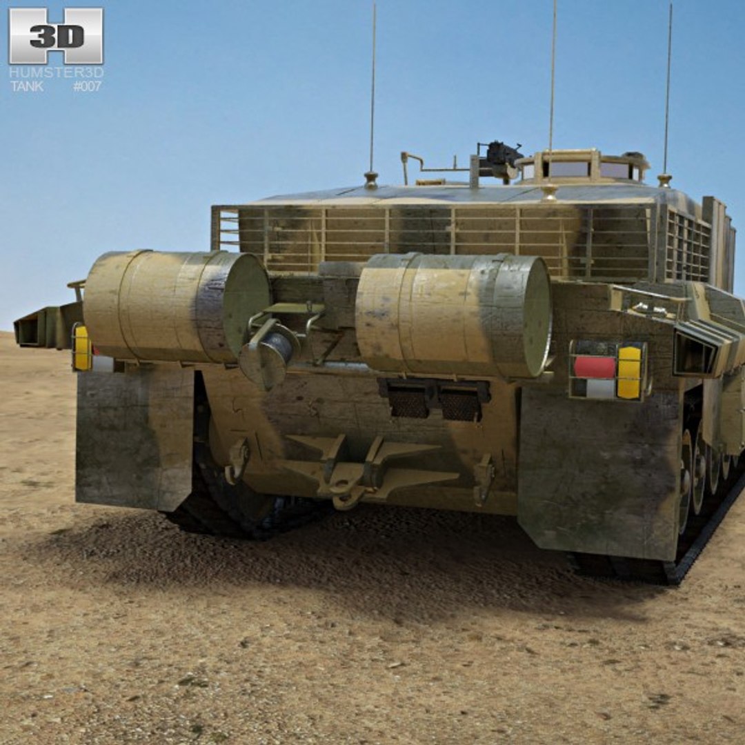 3d Challenger 2 Model