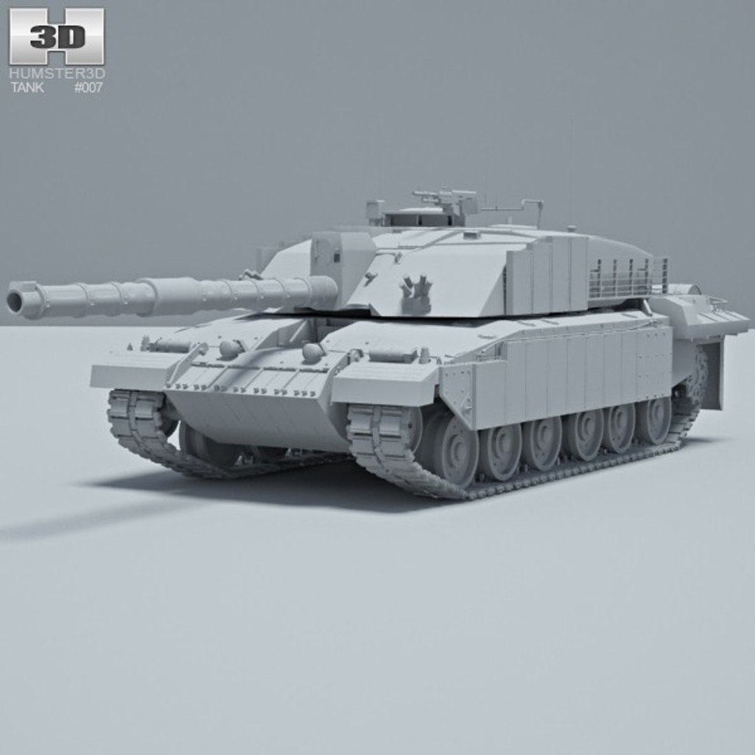 3d Challenger 2 Model