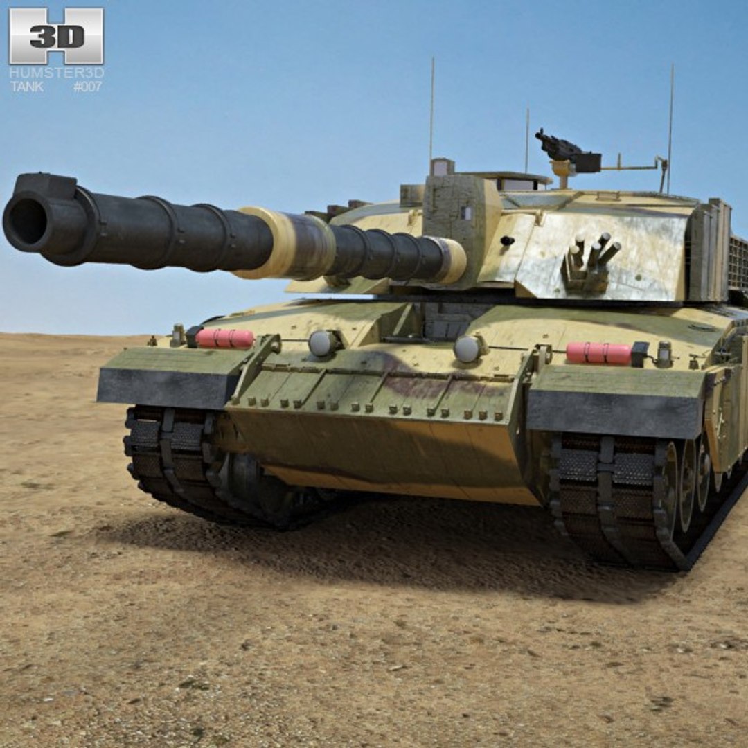 3d Challenger 2 Model