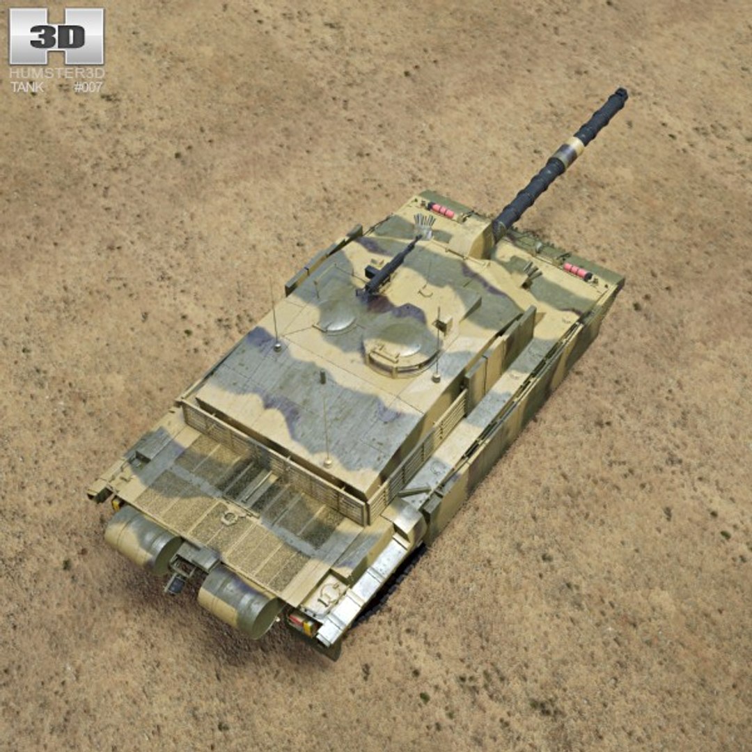 3d Challenger 2 Model