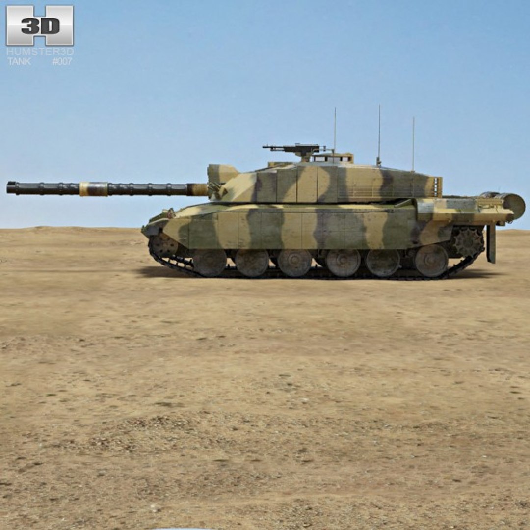 3d Challenger 2 Model