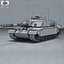 3d Challenger 2 Model