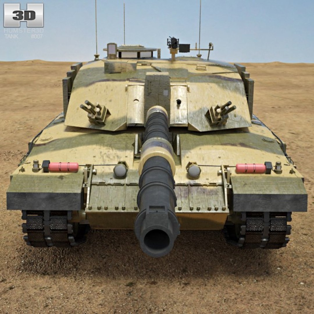 3d Challenger 2 Model