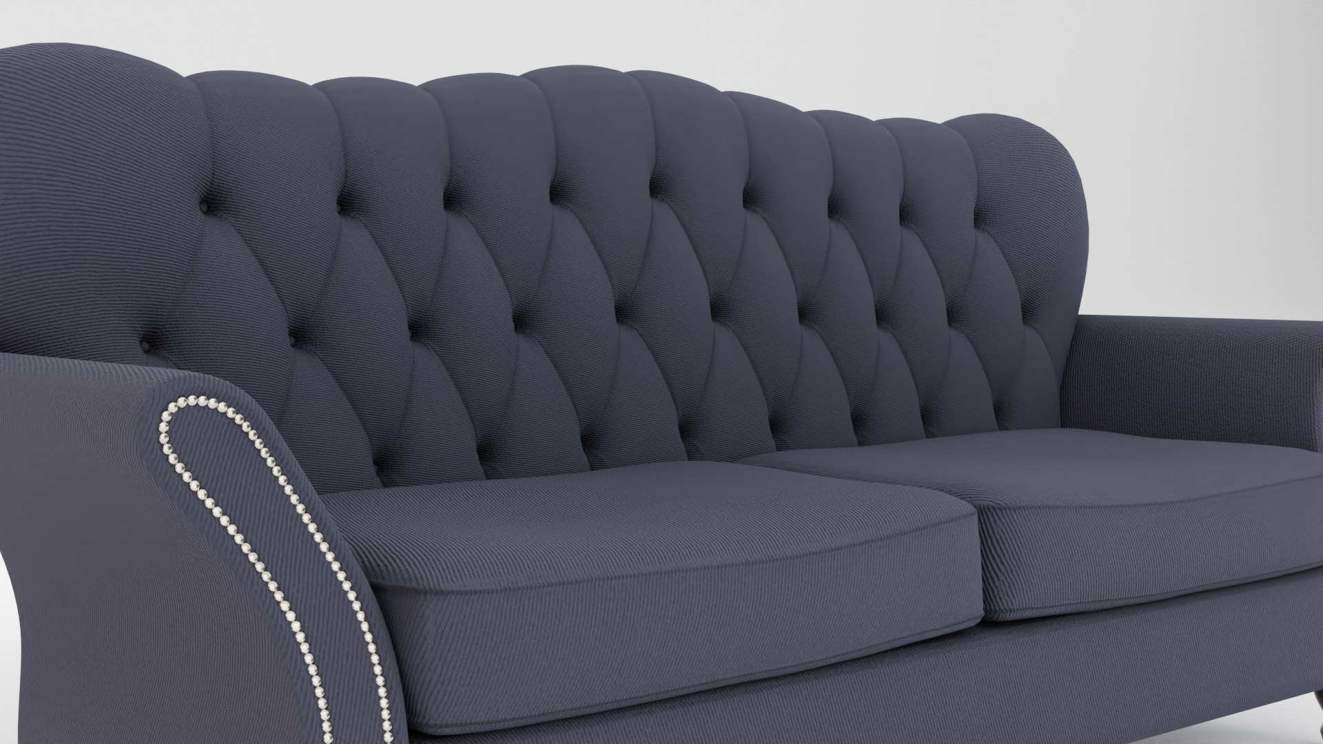 Chesterfield Sofa 6 Set 3D Model - TurboSquid 1987614