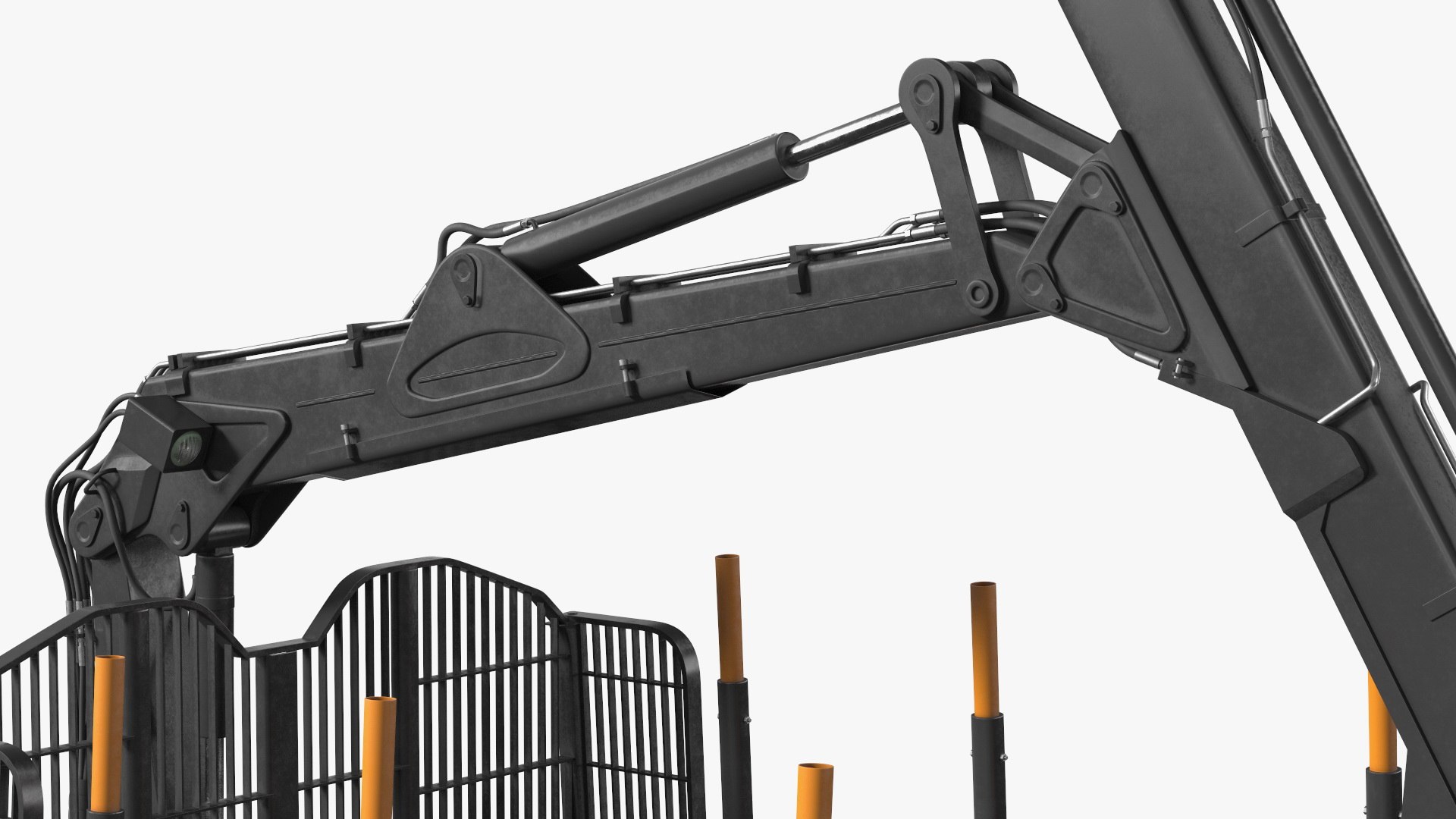 Log Loader Trailer Rigged 3D model - TurboSquid 1902487