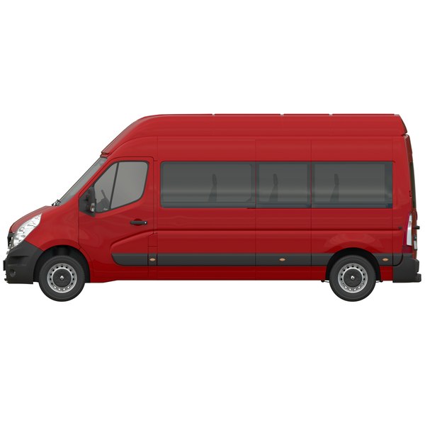 3D Renault Master 2015 Passenger L3H3 - TurboSquid 1915455