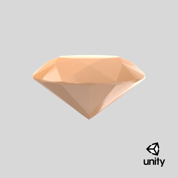 Round Brilliant Cut Amber 3D model - TurboSquid 1847930