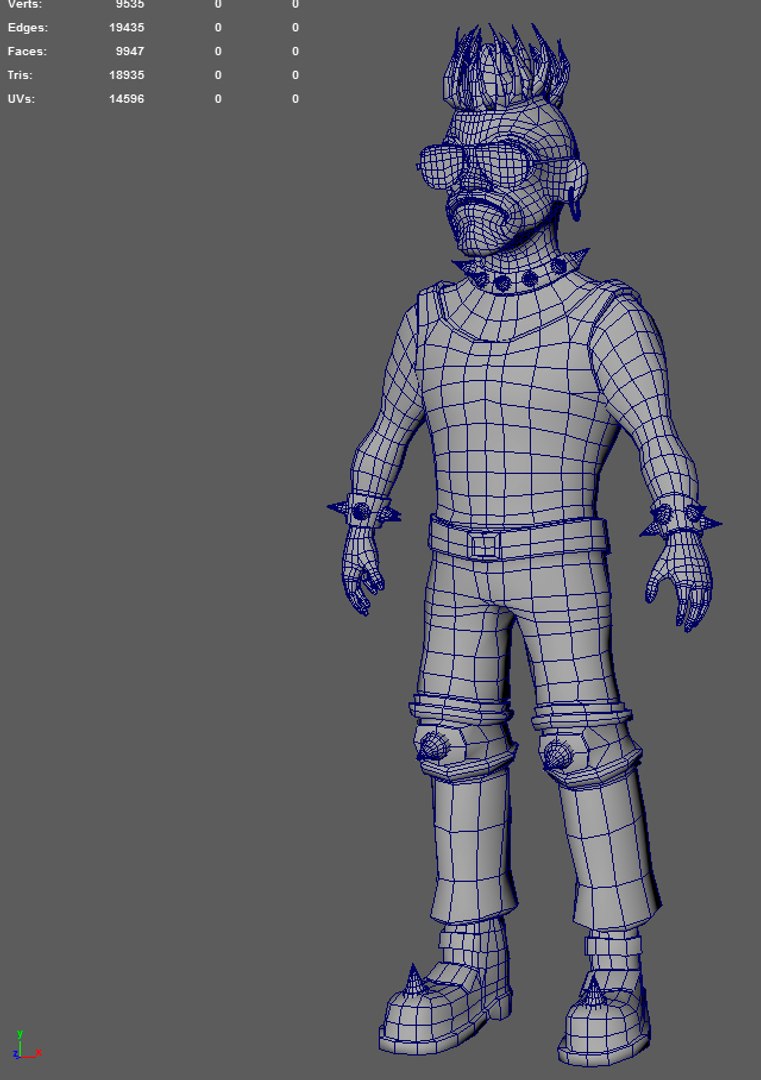 3d Character Unity Videogame