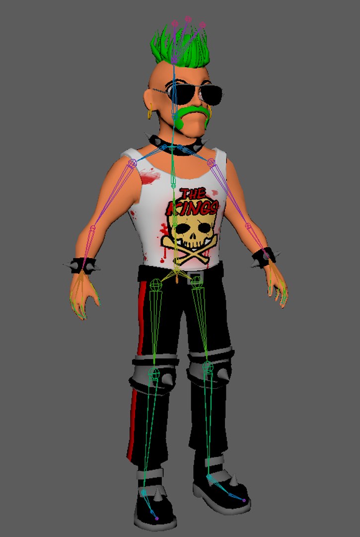 3d Character Unity Videogame