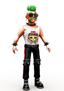 3D Punk Models - Browse & Download Formats - TurboSquid
