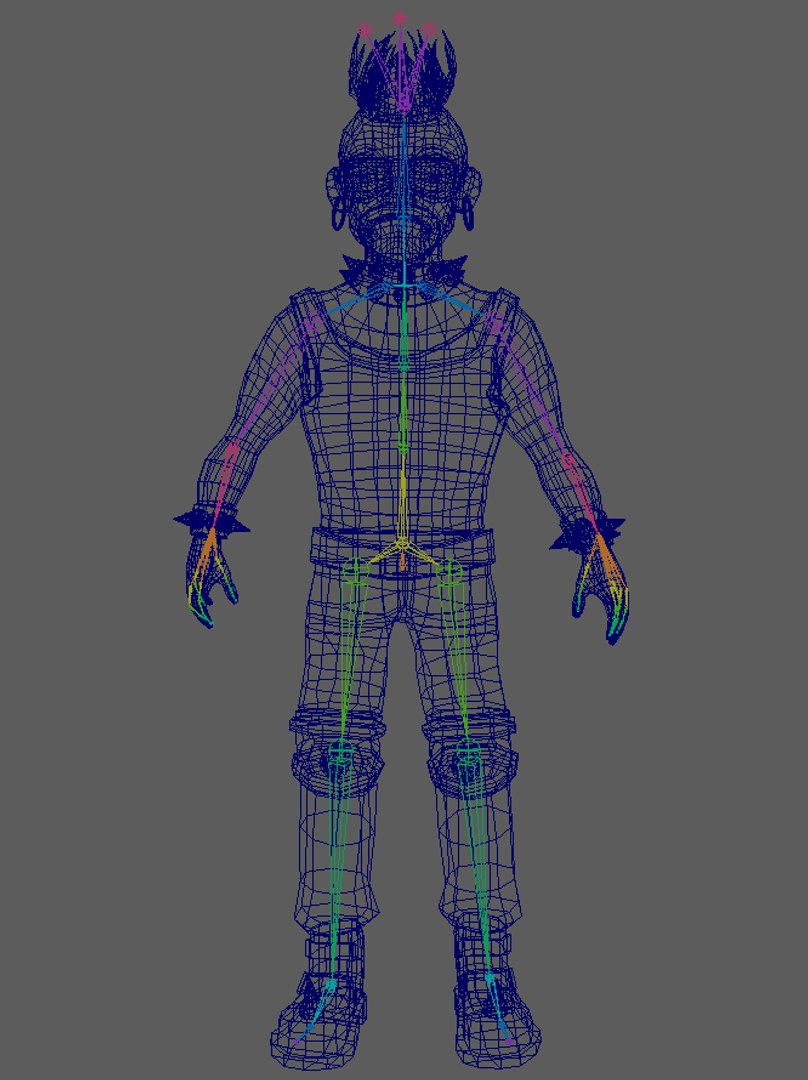 3d Character Unity Videogame