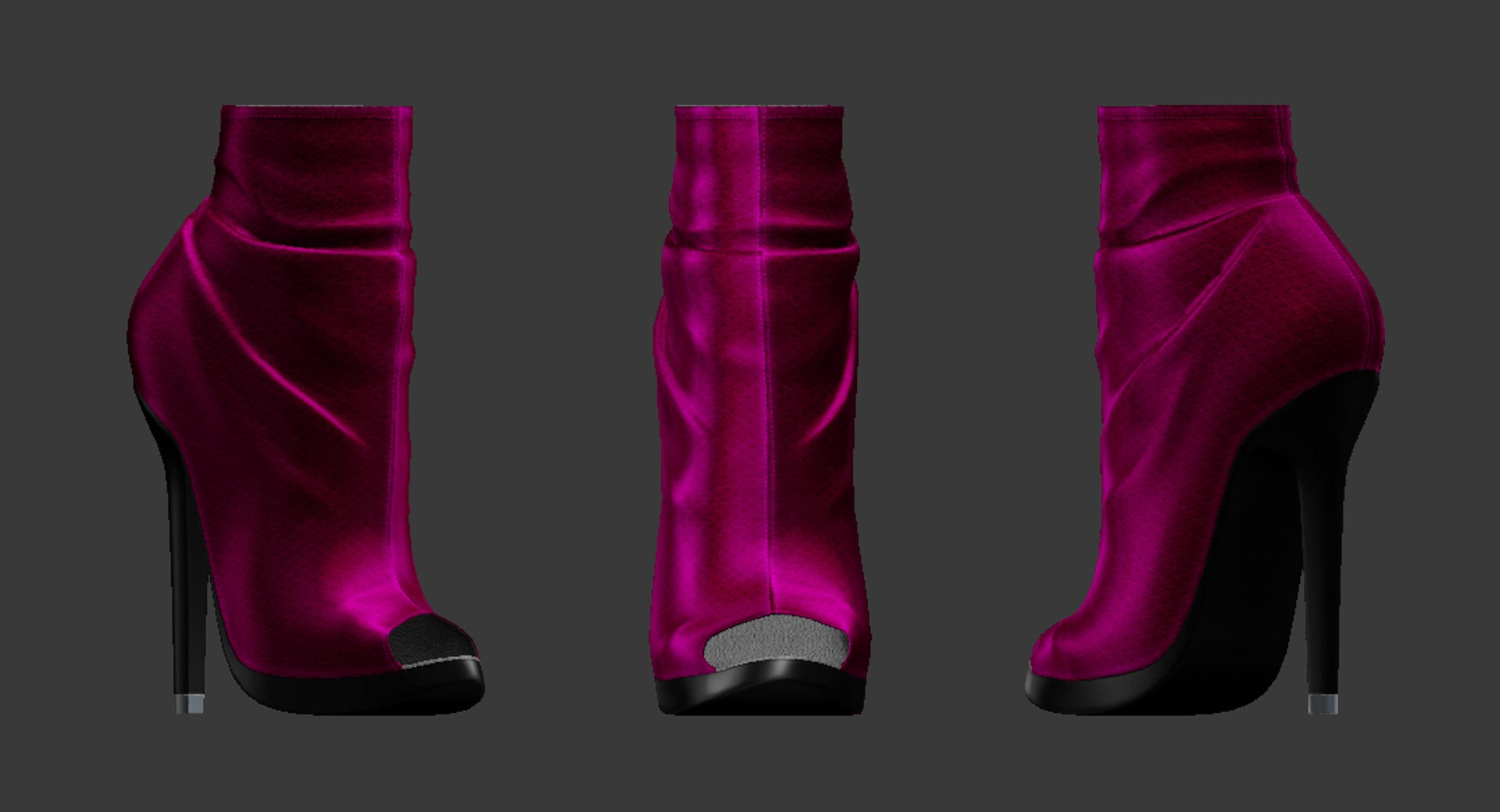 Boots ankle model - TurboSquid 1483292