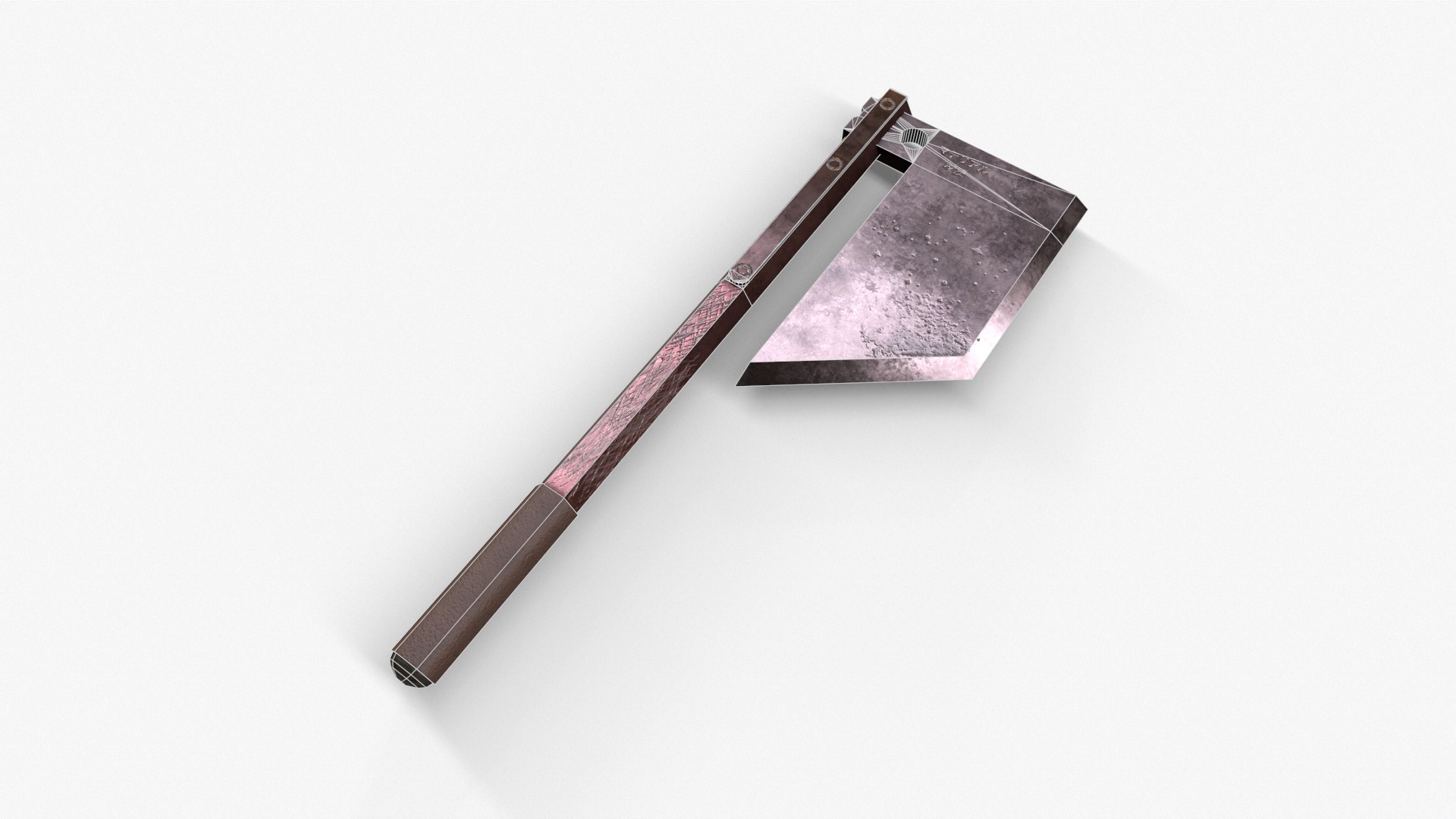 Steel Axe V2 model - TurboSquid 1715567