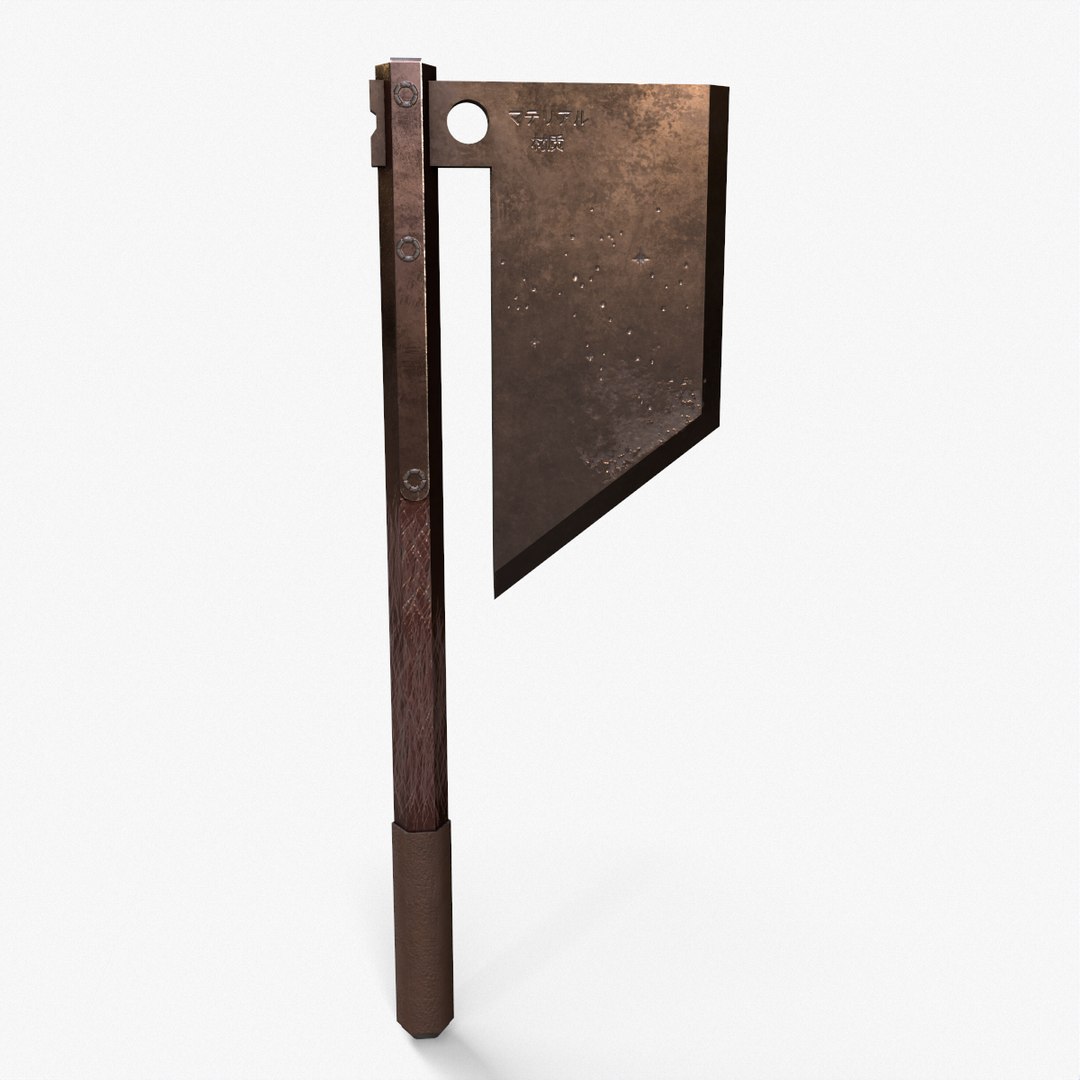 Steel Axe V2 model - TurboSquid 1715567