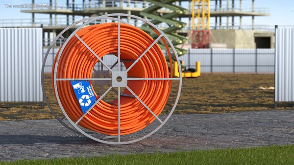 3D model fiber optic cable conduit - TurboSquid 1684433