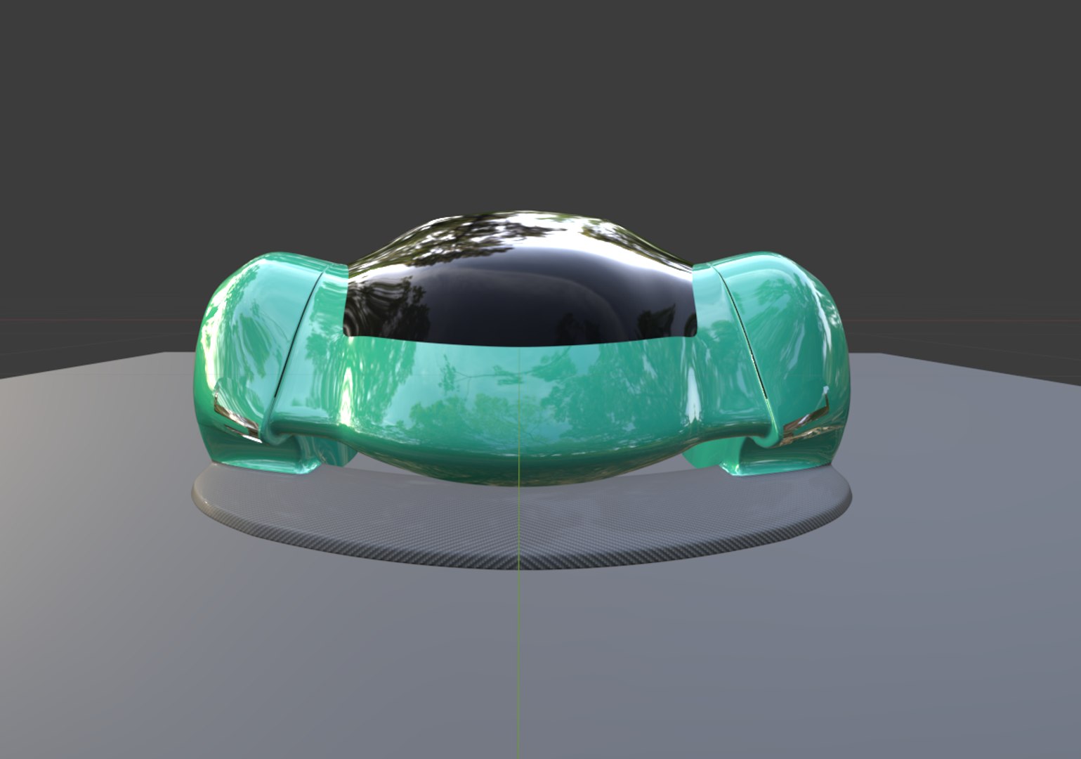 The VOLT Futuristic EV Hypercar 3D - TurboSquid 1824286