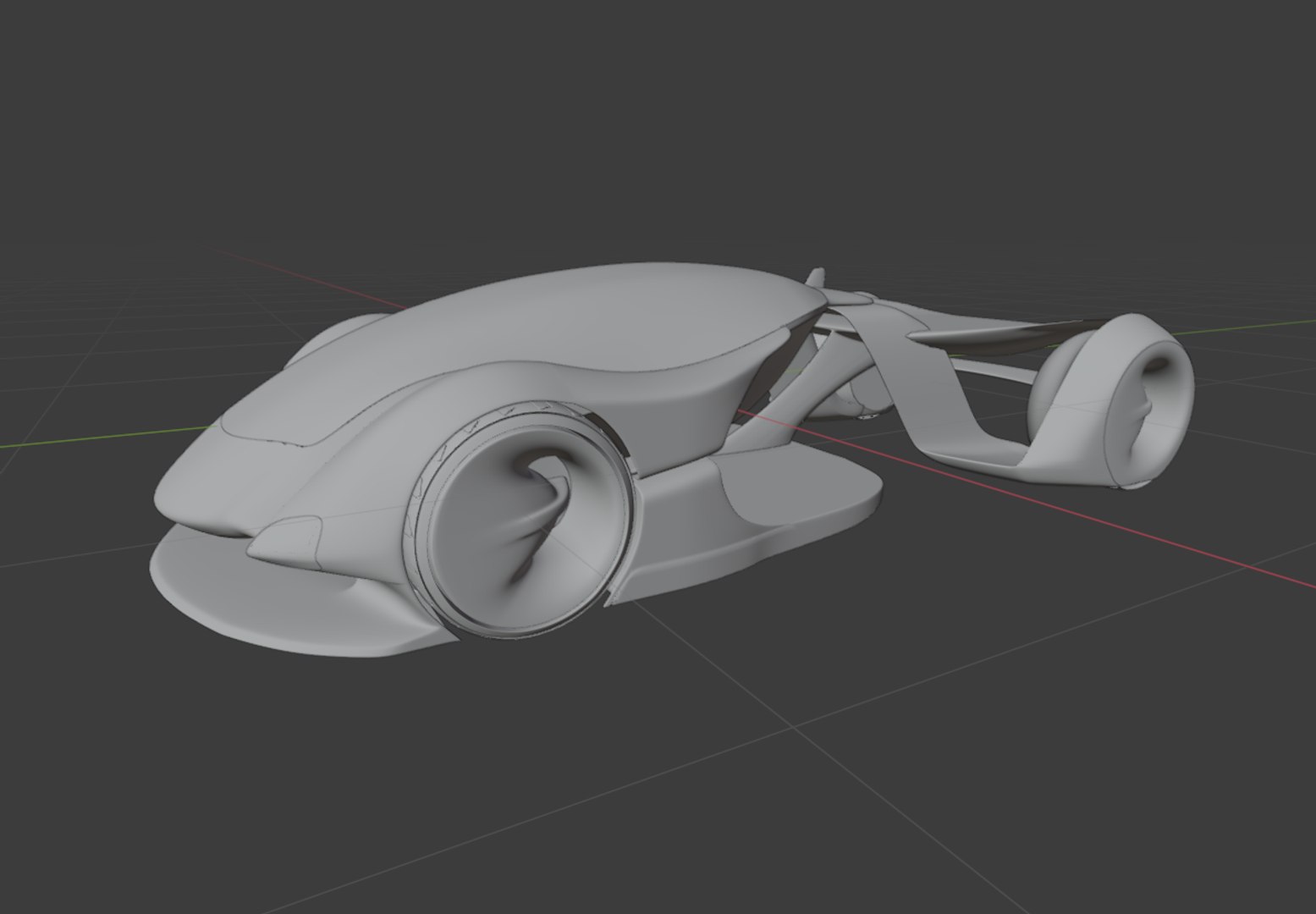 The VOLT Futuristic EV Hypercar 3D - TurboSquid 1824286