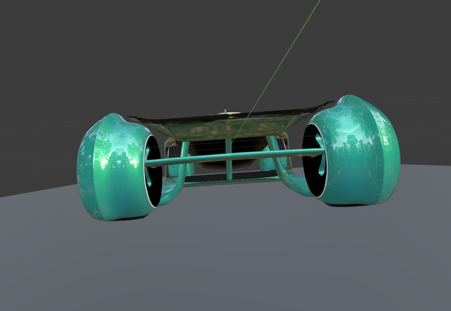 The VOLT Futuristic EV Hypercar 3D - TurboSquid 1824286