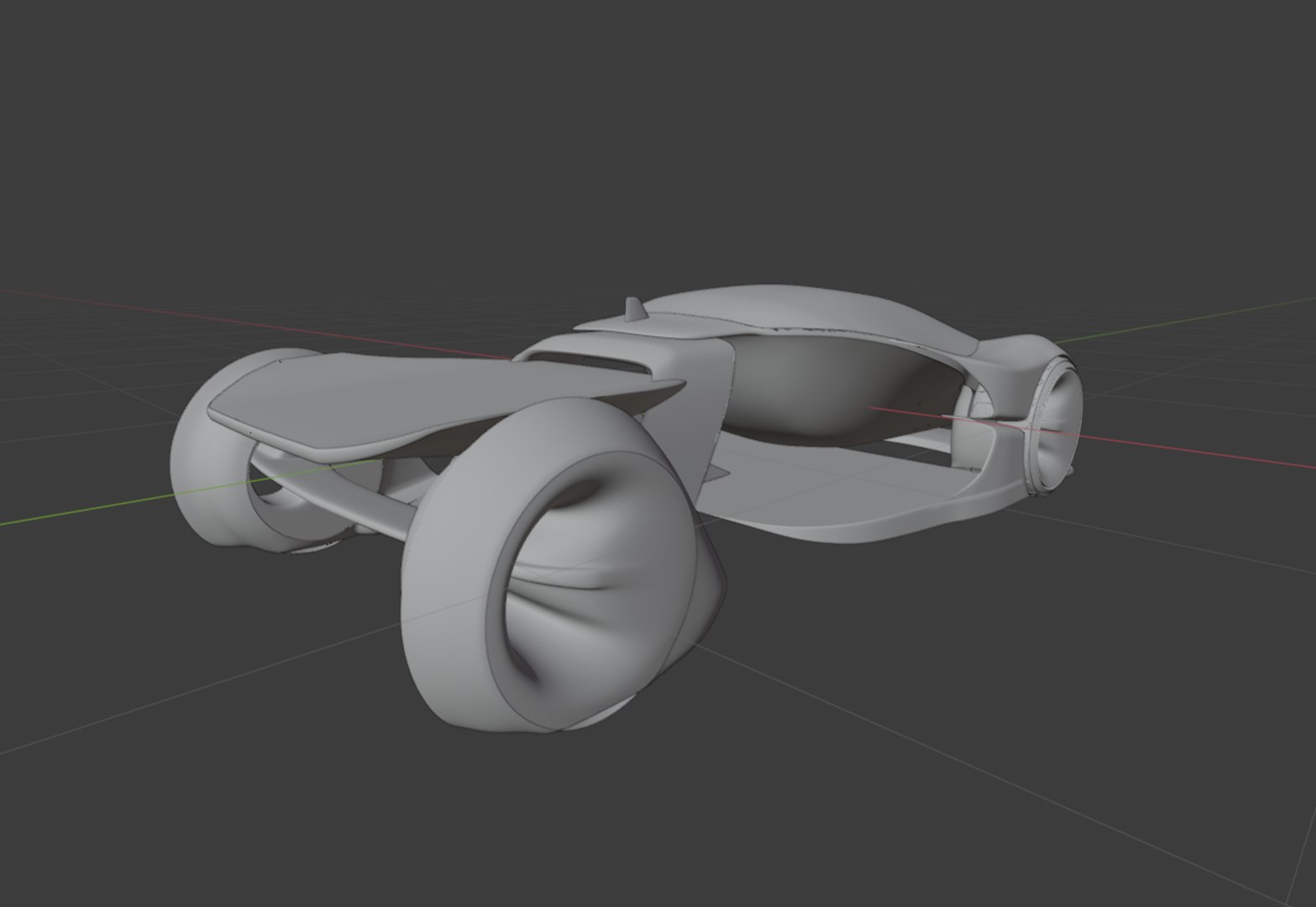 The VOLT Futuristic EV Hypercar 3D - TurboSquid 1824286