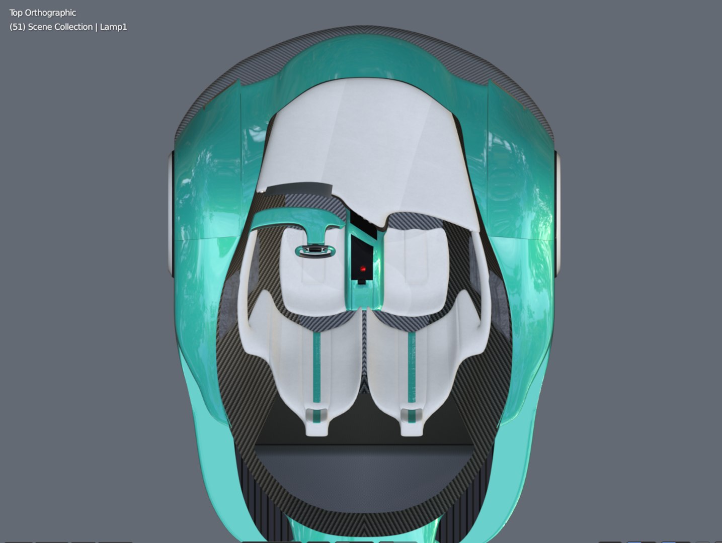 The VOLT Futuristic EV Hypercar 3D - TurboSquid 1824286