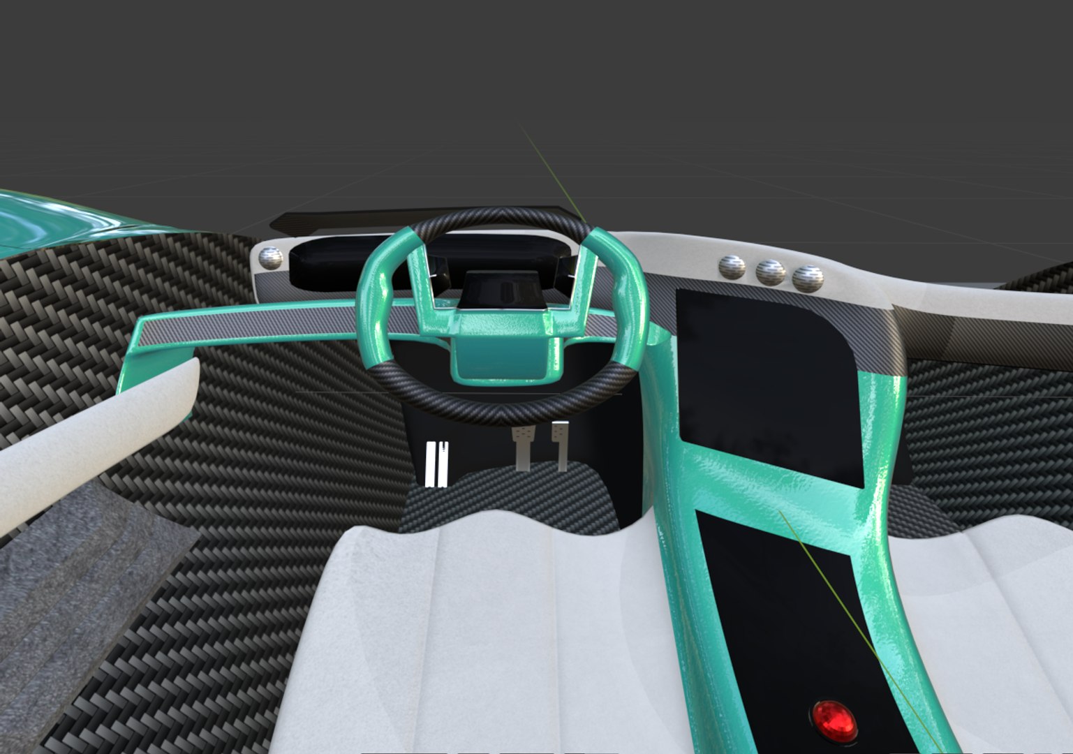 The VOLT Futuristic EV Hypercar 3D - TurboSquid 1824286
