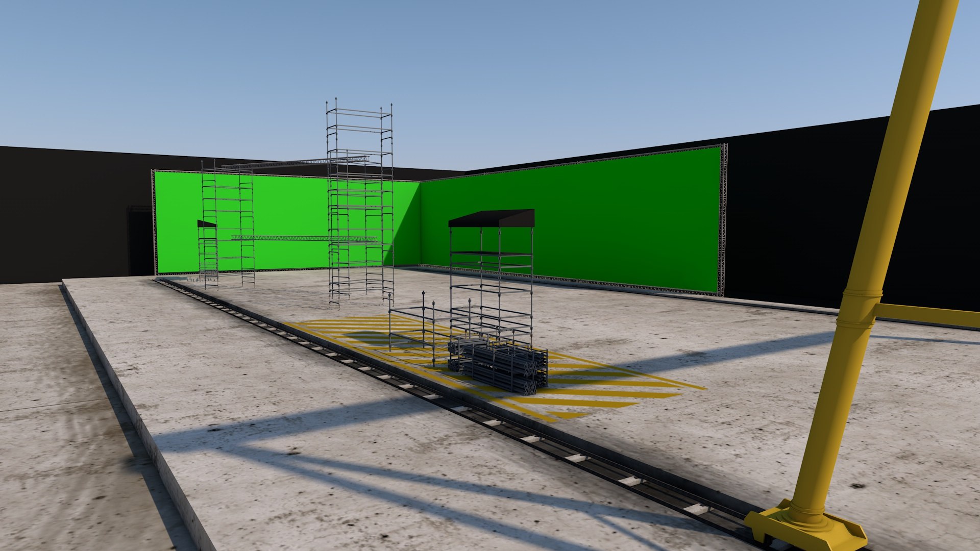 Cine Studio 3d Model