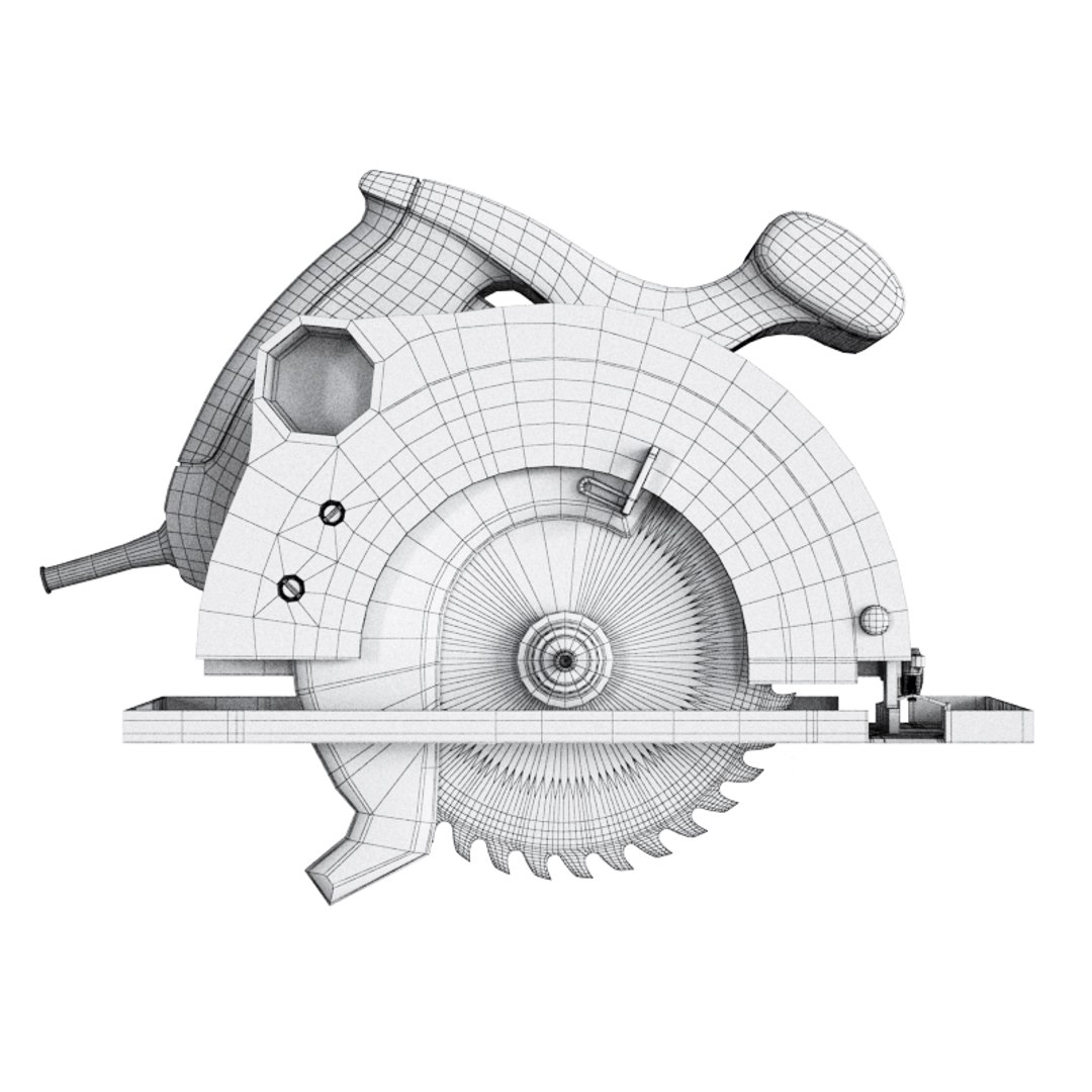 3D Circular Saw Model - TurboSquid 1510725