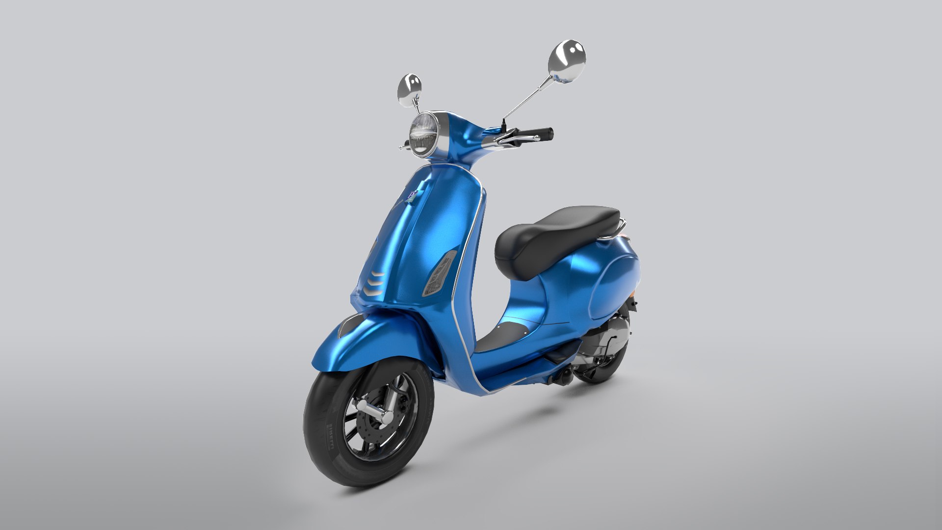 3D Model Vespa - TurboSquid 2054061