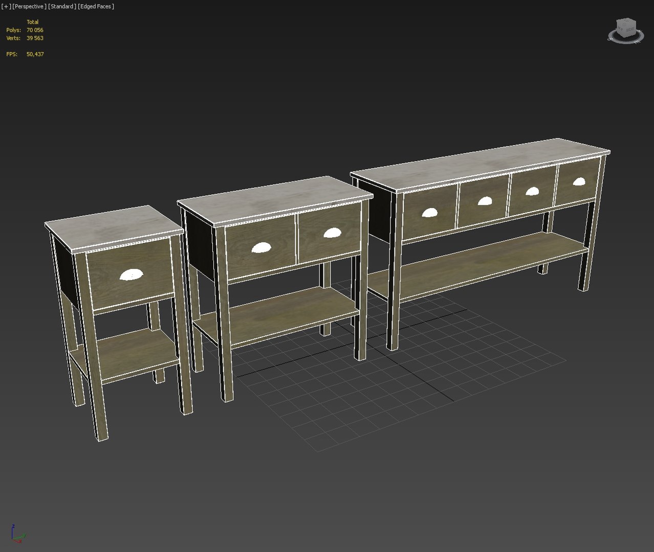 3D Sideboard Levi - TurboSquid 1155438