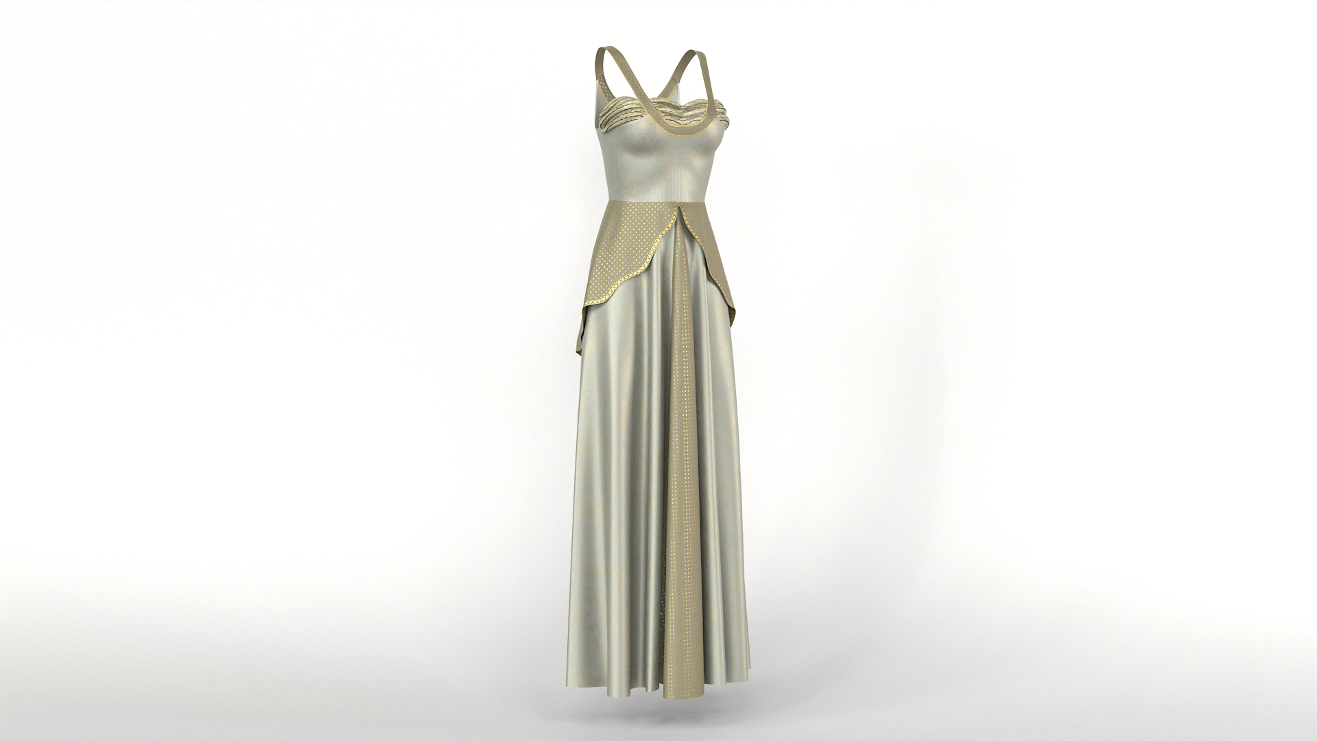 Evening Dress - 002 3D Model - TurboSquid 2262295
