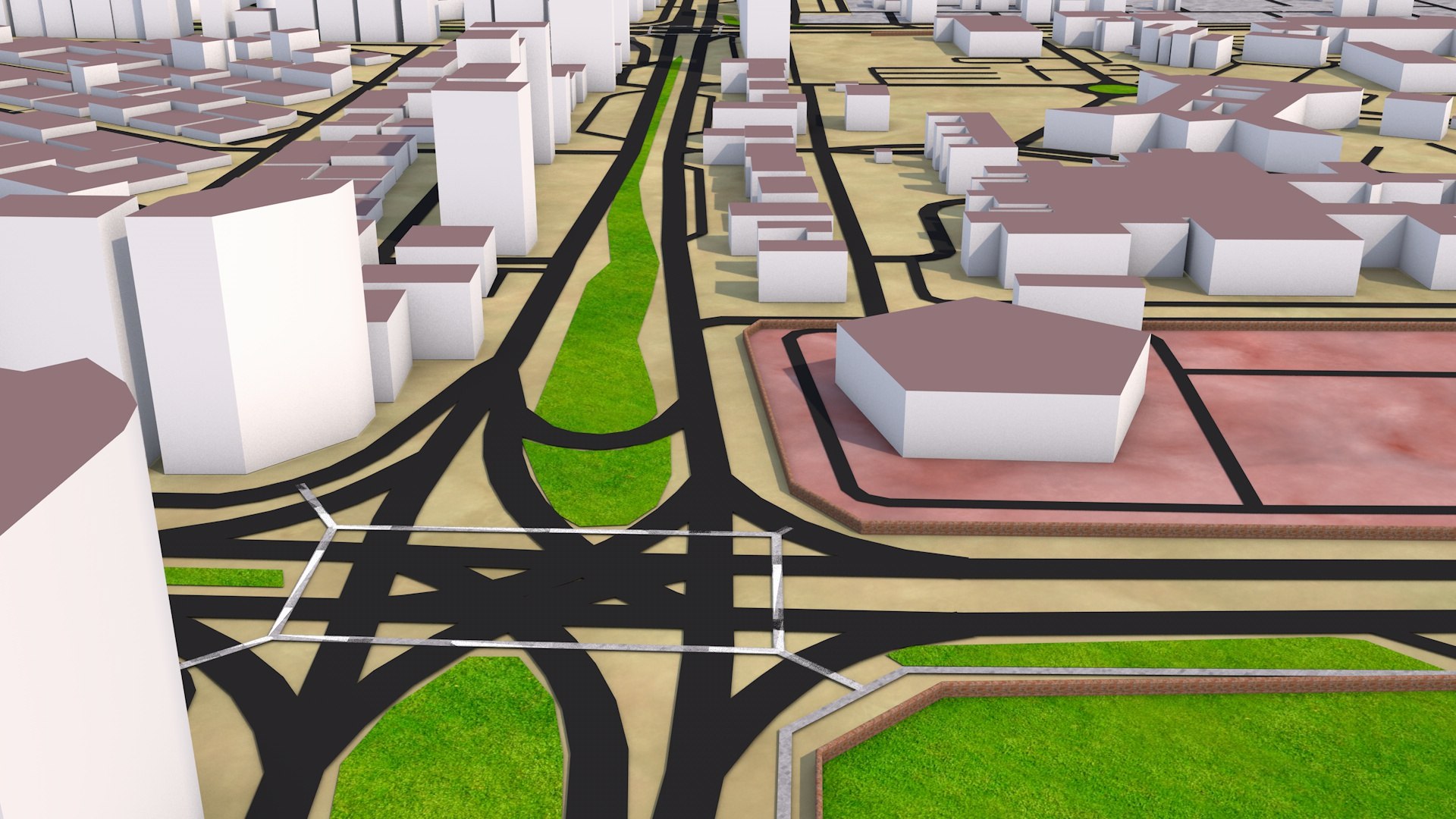 Abu Dhabi City Model - TurboSquid 1690356