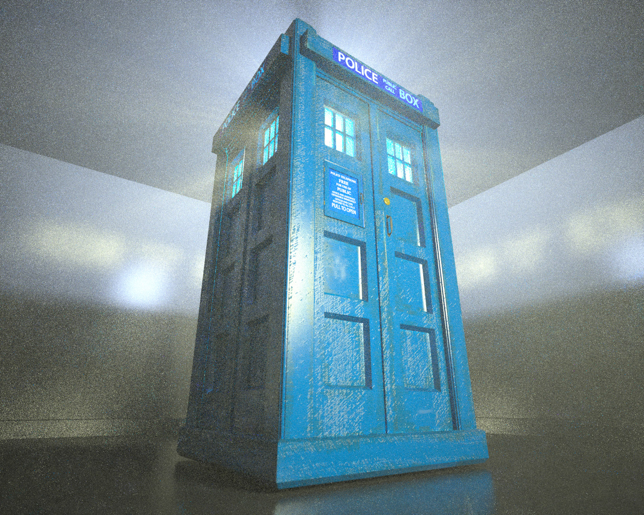 free tardis 3d model