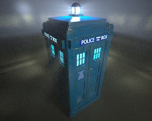 Free 3D Tardis Models - Available For Download On TurboSquid