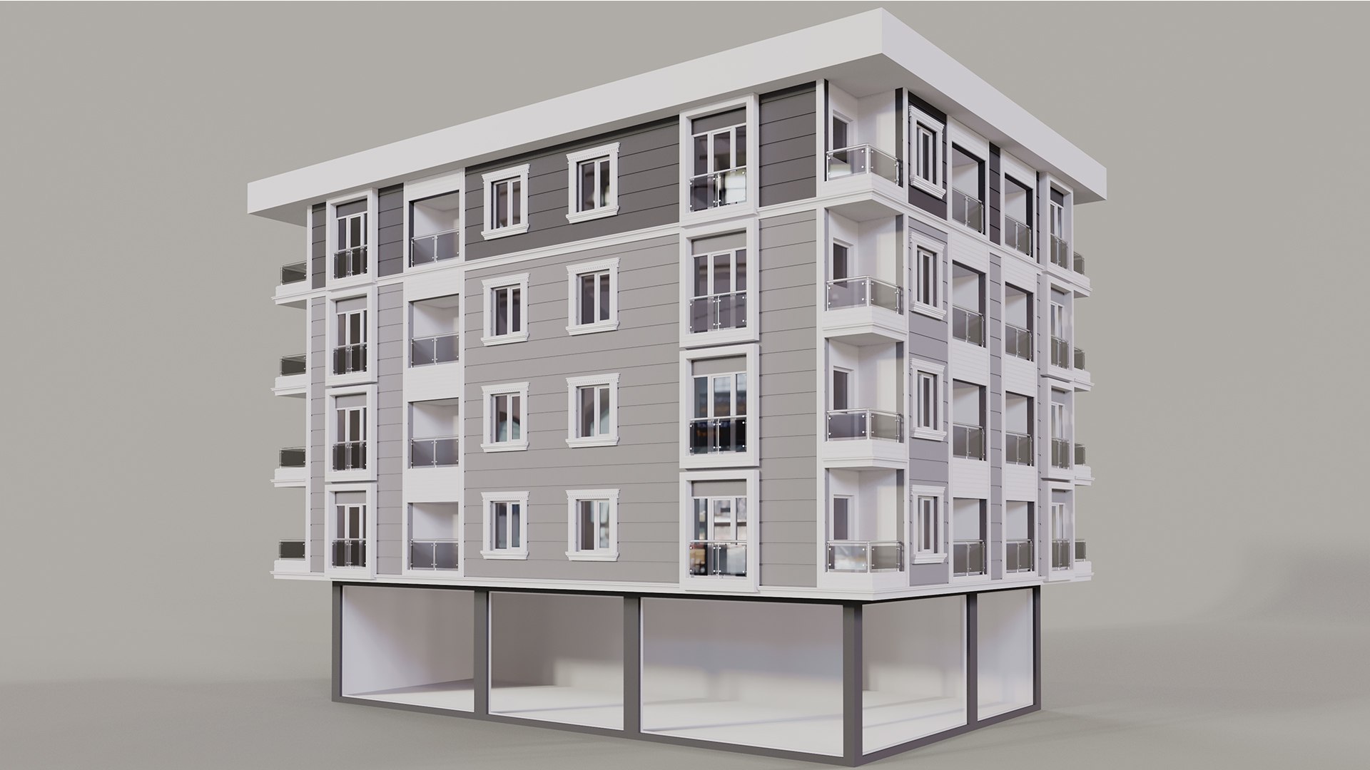 3D buildings housing - TurboSquid 1444283