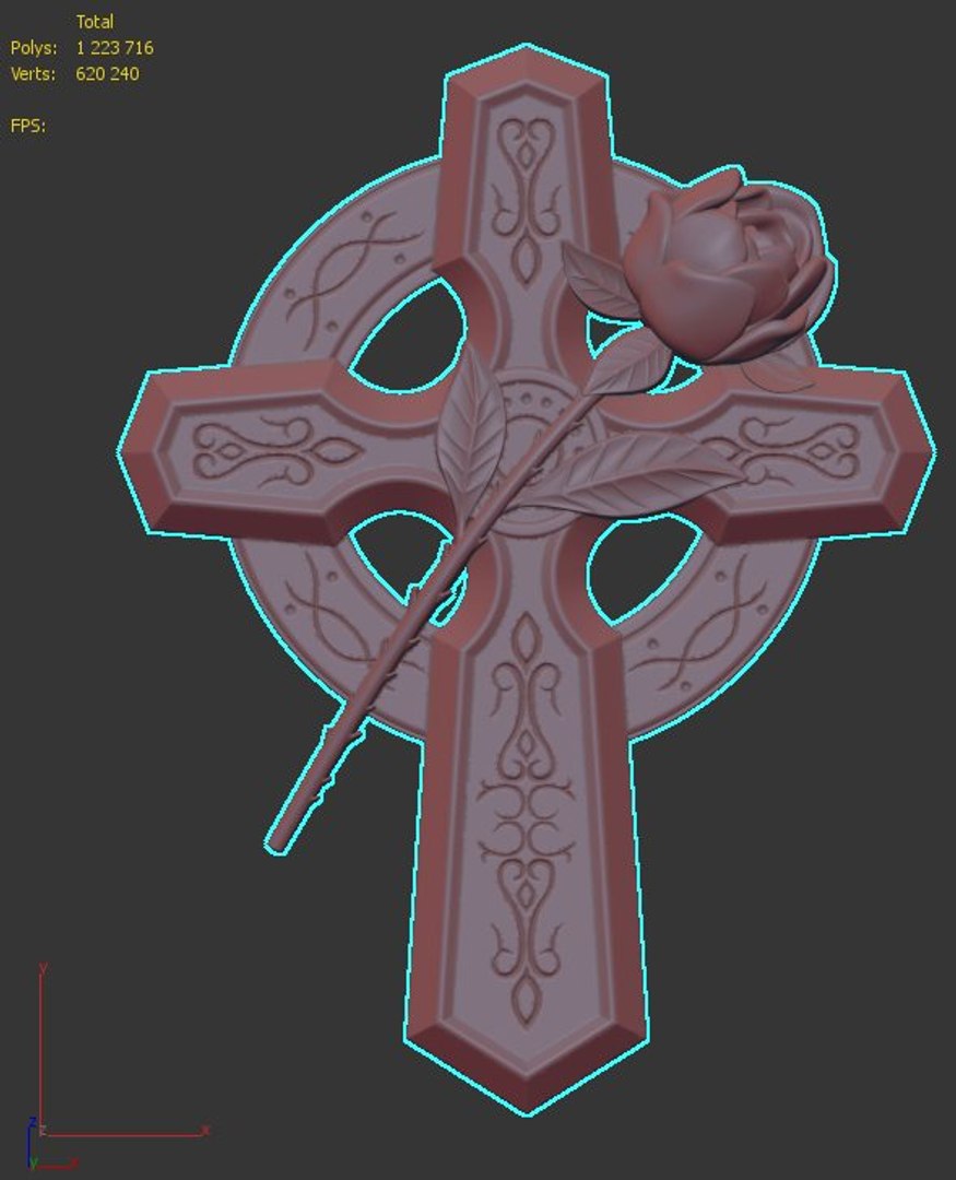 3D Cross Model - TurboSquid 1802888