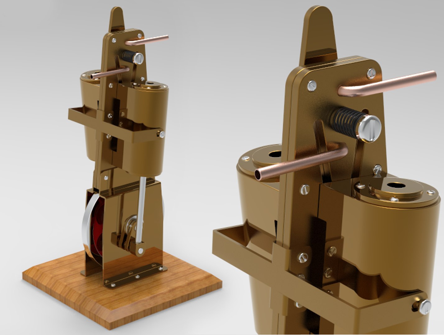 Steam Engine Model - TurboSquid 1413340