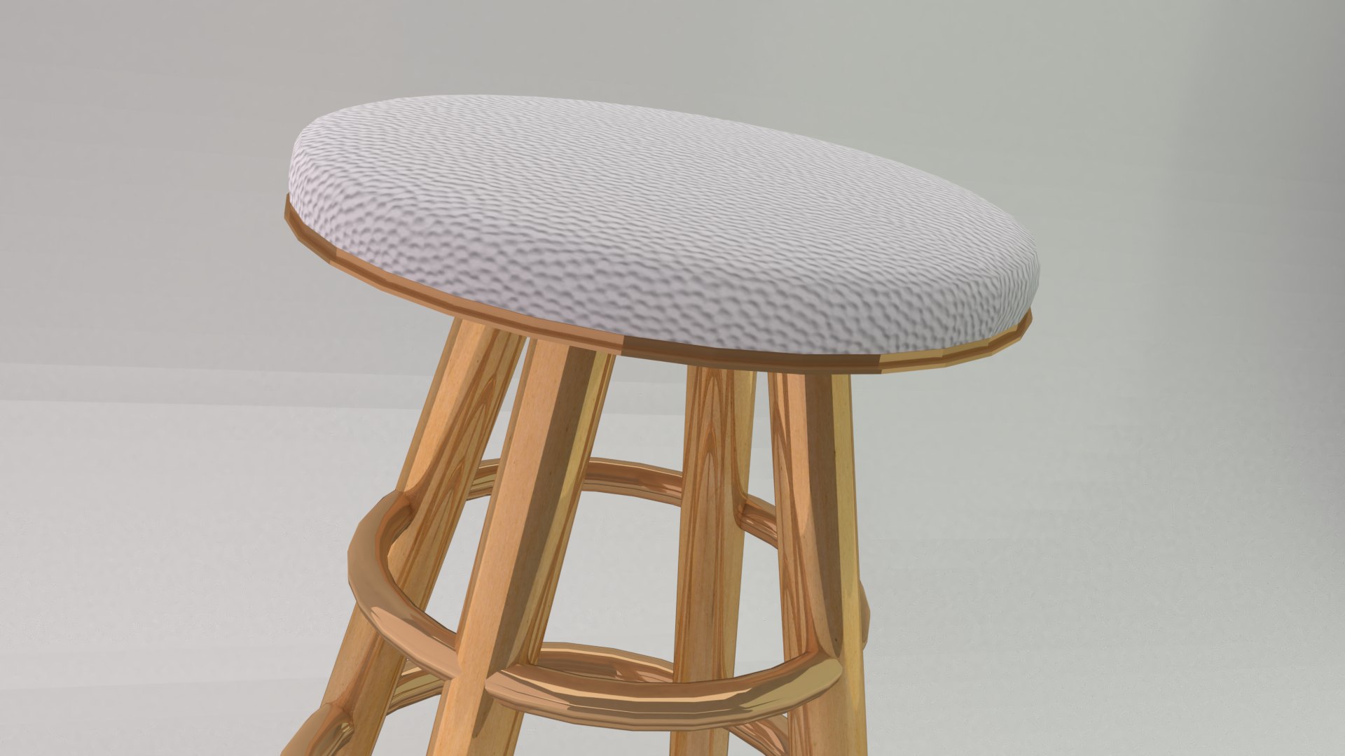 3D Modern Bar Stool Model - TurboSquid 1445732