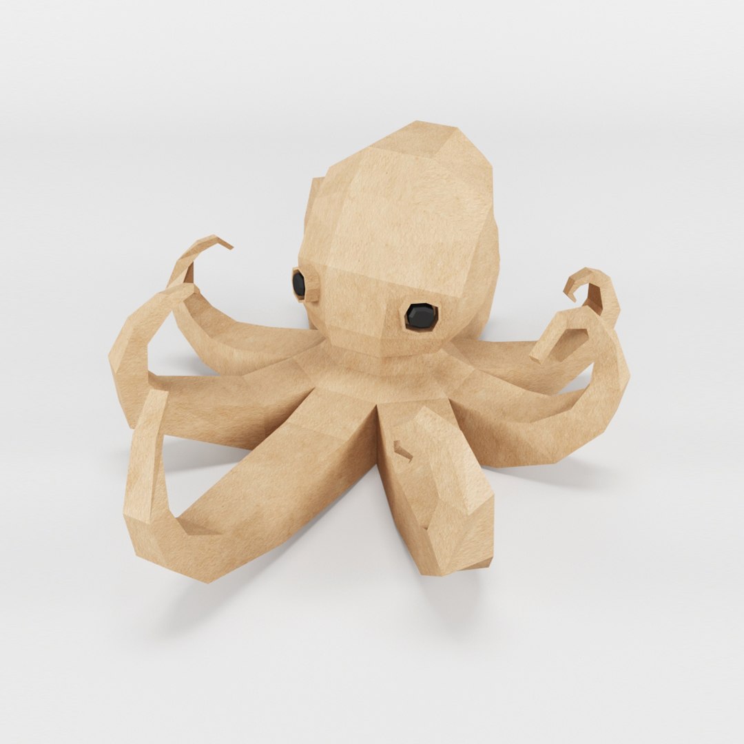 Origami Model - TurboSquid 1685078