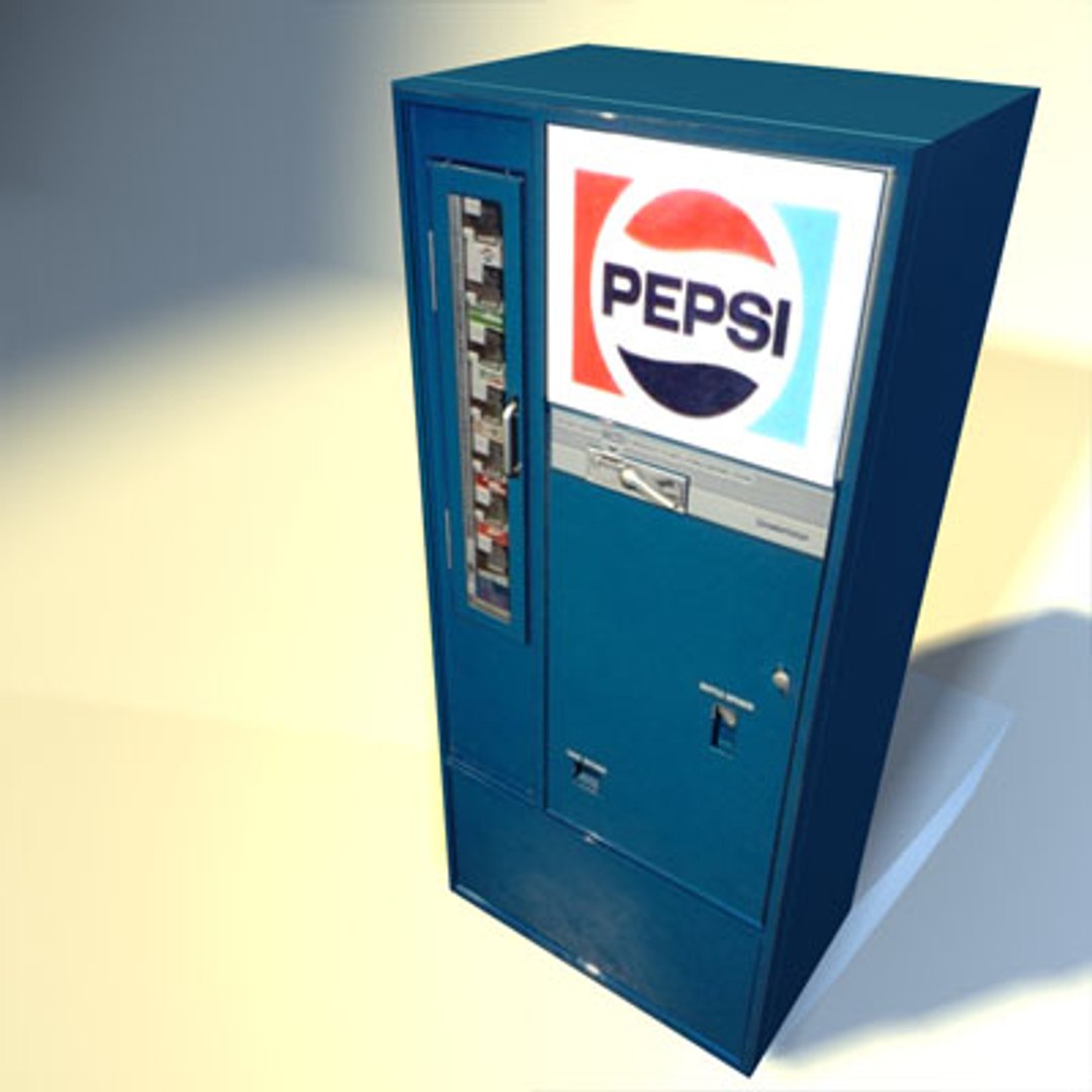 3d Model Soda Machine 03