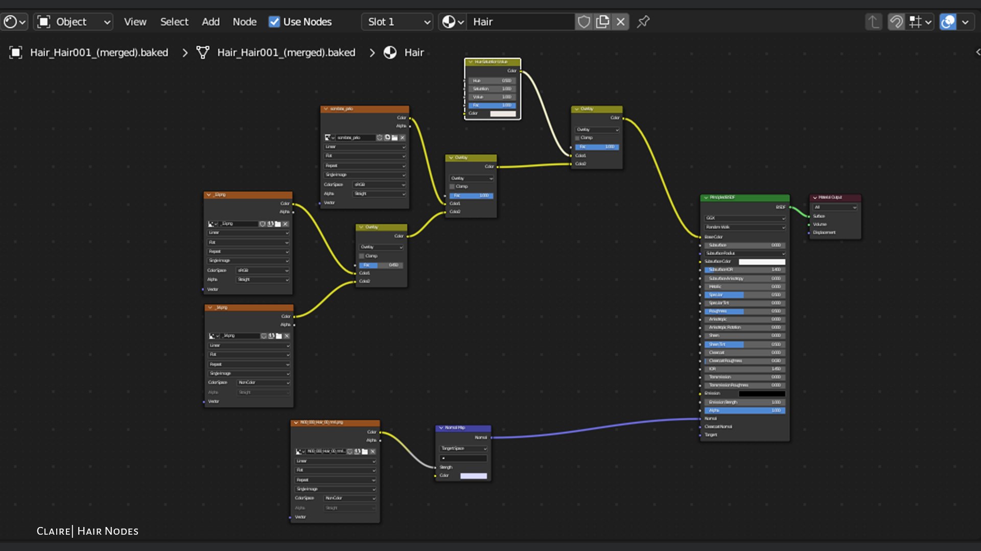Claire 3D model - TurboSquid 2134442