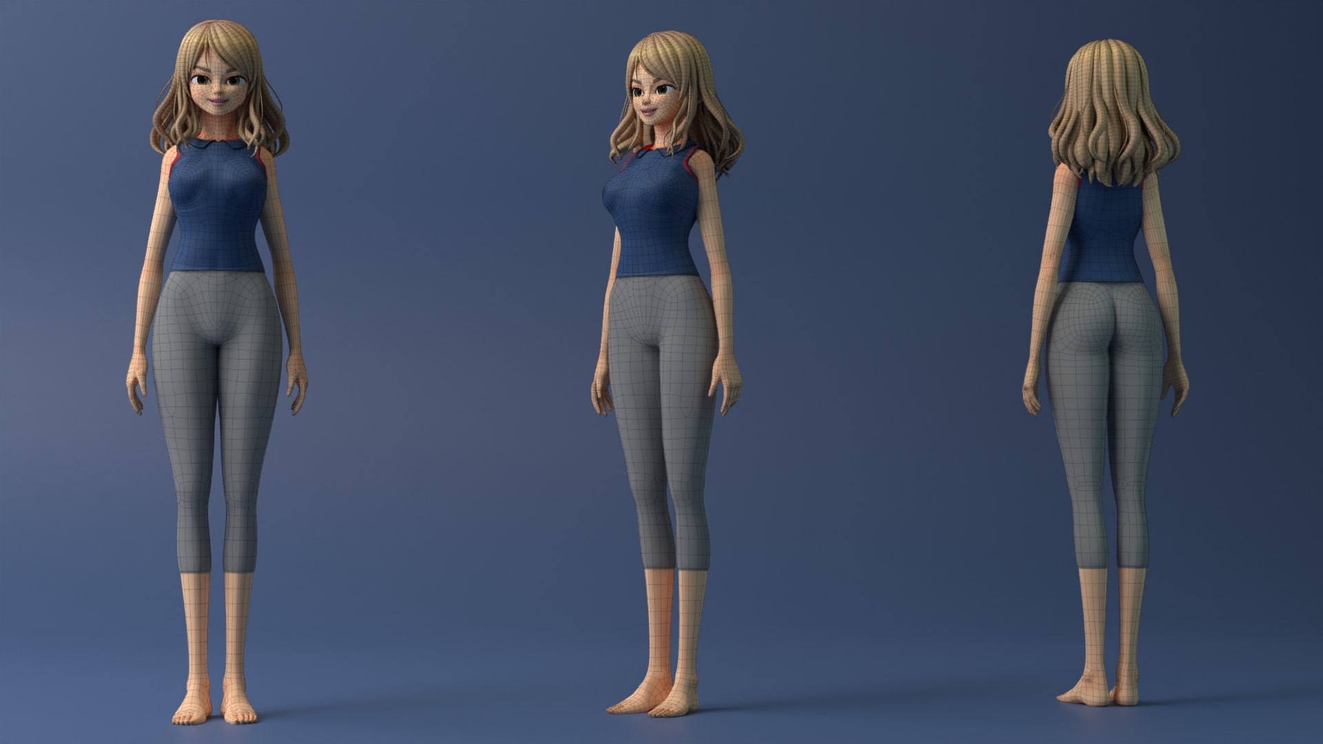 Claire 3D Model - TurboSquid 2134442