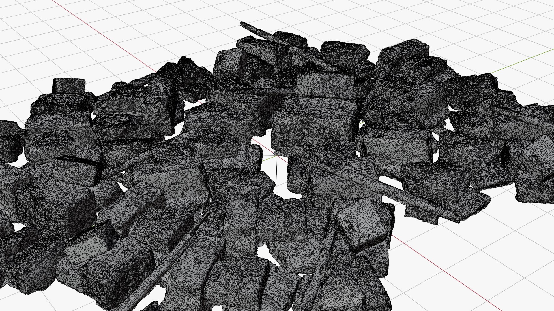 3D Scanned Construction Debris model - TurboSquid 2021632